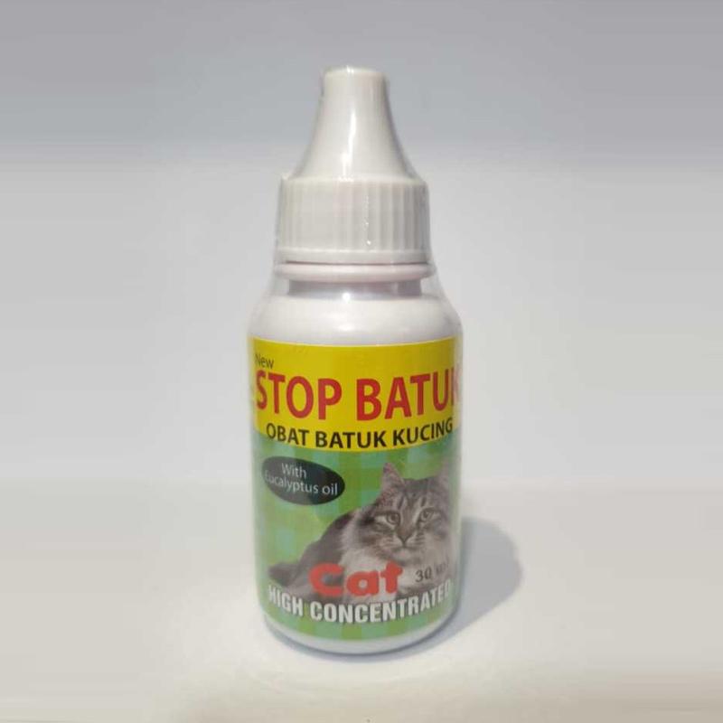 Jual Obat Batuk Kucing Demam Sakit Tenggorokan STOP BATUK 30ml di ...