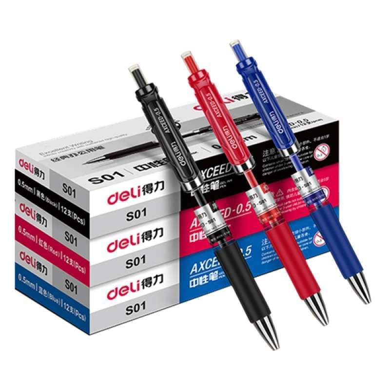 Jual Pulpen Deli Axceed Gel Pen 0.5mm - S01 - Hitam Di Seller Tg Jkt Megastore - Kedoya Utara ...