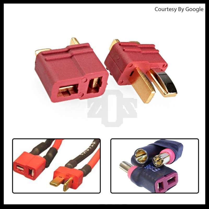 Jual Konektor Connector Plug Socket T Baterai Battery Lipo ESC AYBS ...