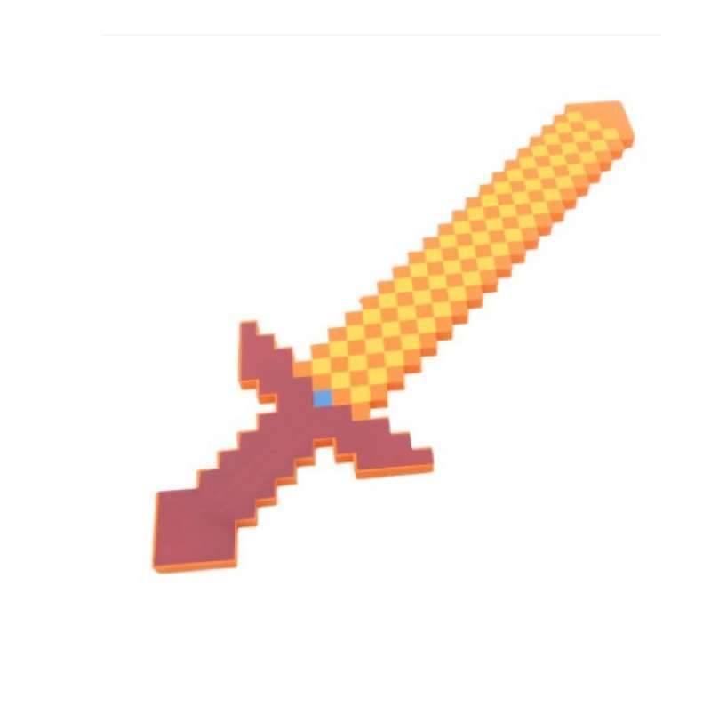 Jual Minecraft Mainan Anak Pedang Sword Kapak Axe Pistol Gun Bahan Busa ...