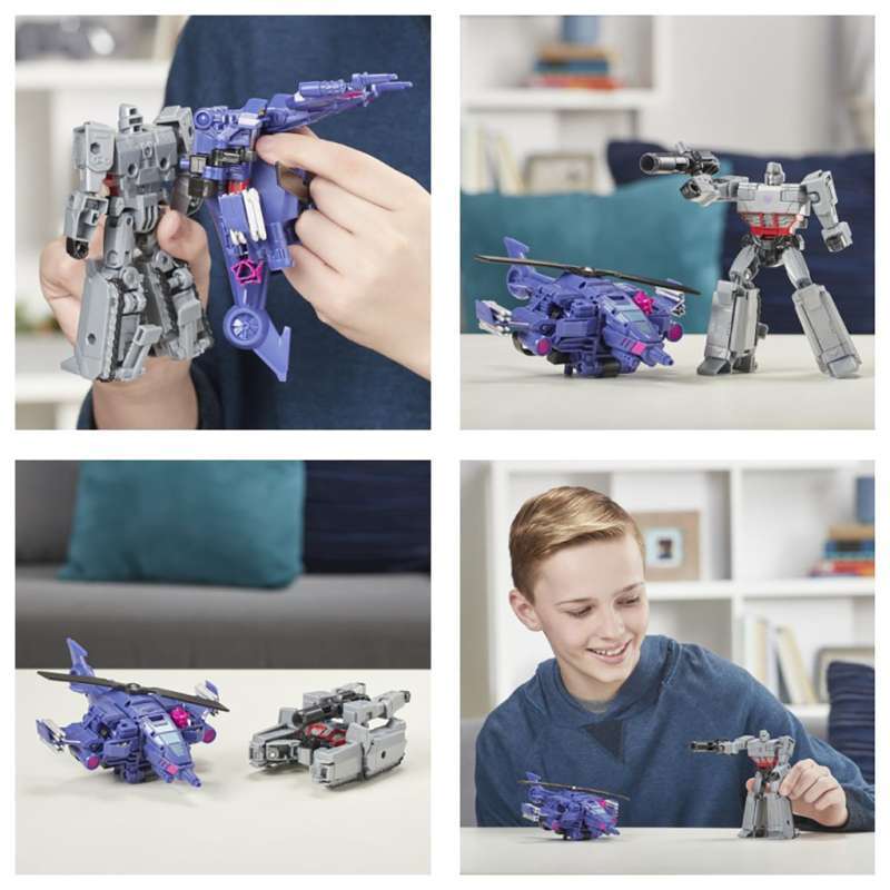 Jual Hasbro Transformers Cyberverse Megatron Chopper Cut Elite Class ...