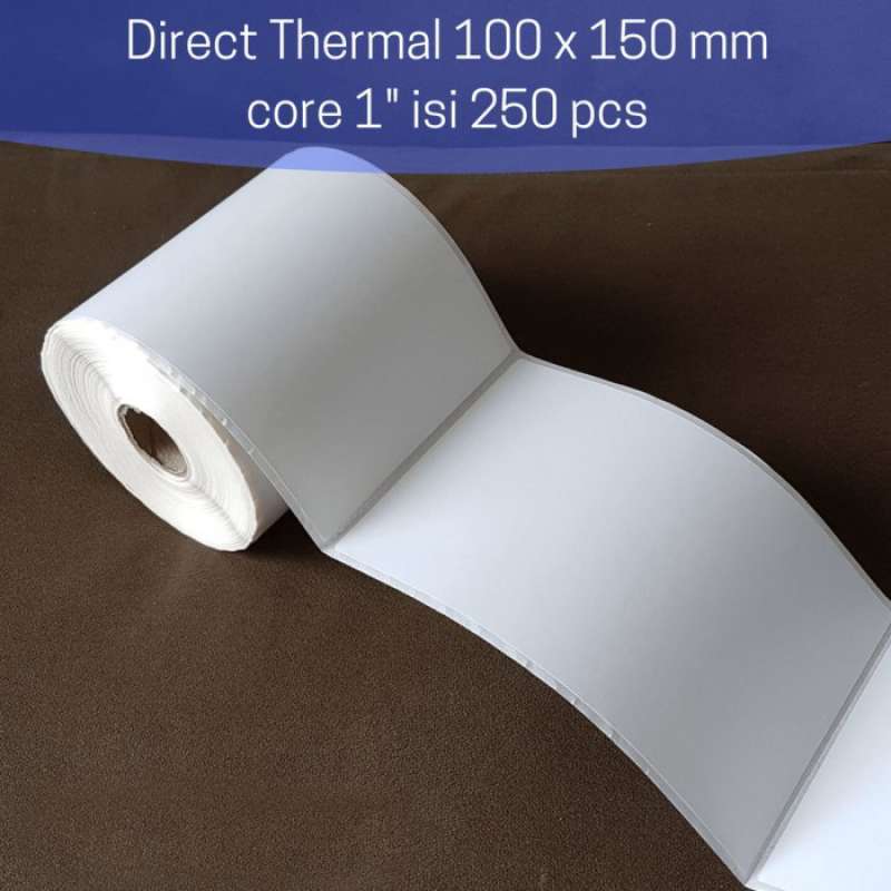 Promo Kertas Label Thermal 100 X 150 Barcode Printer 250 Pcs Diskon 10% Di Seller Tokonetworking ...