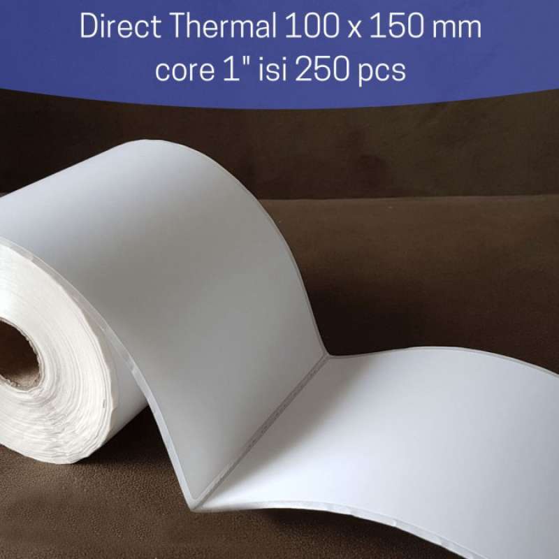 Promo Kertas Label Thermal 100 X 150 Barcode Printer 250 Pcs Diskon 10% ...