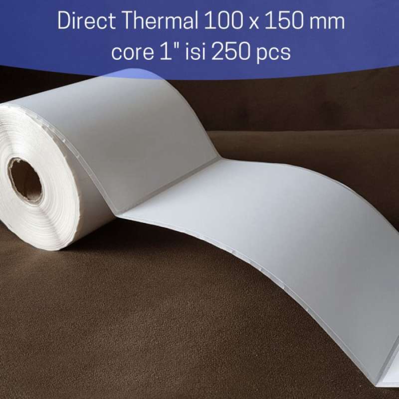 Promo Kertas Label Thermal 100 X 150 Barcode Printer 250 Pcs Diskon 10% ...