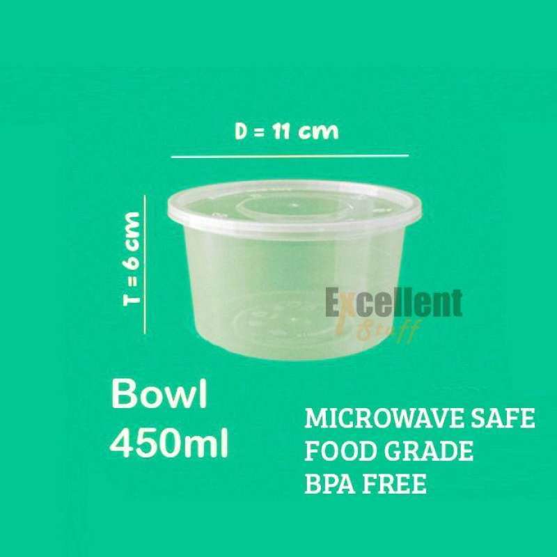 Jual Thin Wall Bowl 450 Ml Original Murah - Harga Diskon Juli 2024 ...