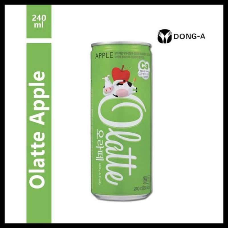 Jual Ollate Drink Dong-a Milk Drink Korea Apple / Pear / Peach Minuman ...