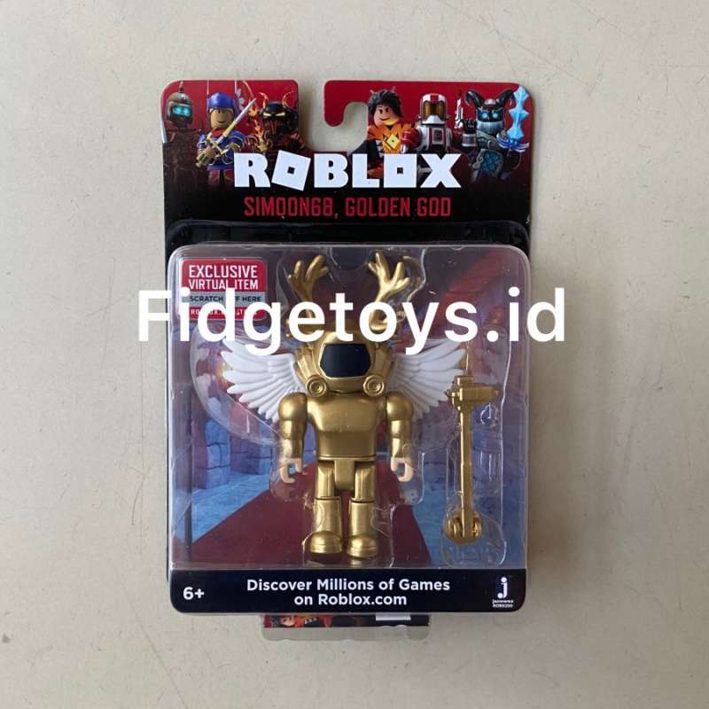 Jual Roblox Action Collection - Simoon68 Golden God di Seller fidgetoys ...