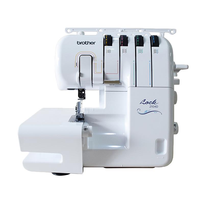 Daftar Harga Mesin Obras Portable Brother 2104 D 🔥 Original & Spesifikasi Lengkap Mei 2025