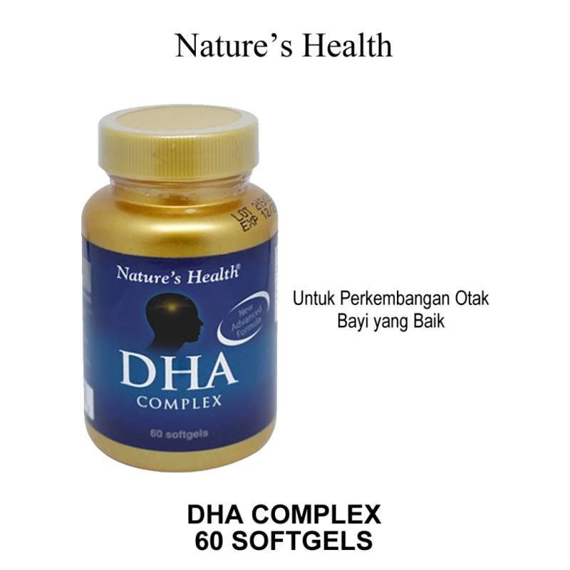 Jual NATURE'S NATURES NATURE HEALTH DHA COMPLEX 500 MG MULTIVITAMIN ...