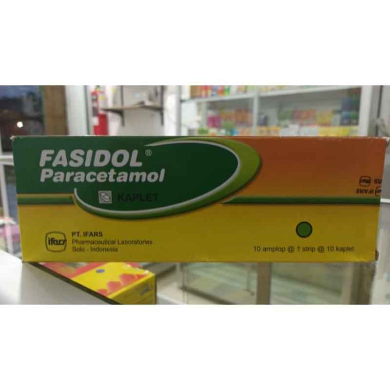 Jual FASIDOL KAPLET IFARS ISI 100 TABLET PARACETAMOL PENURUN DEMAM ...