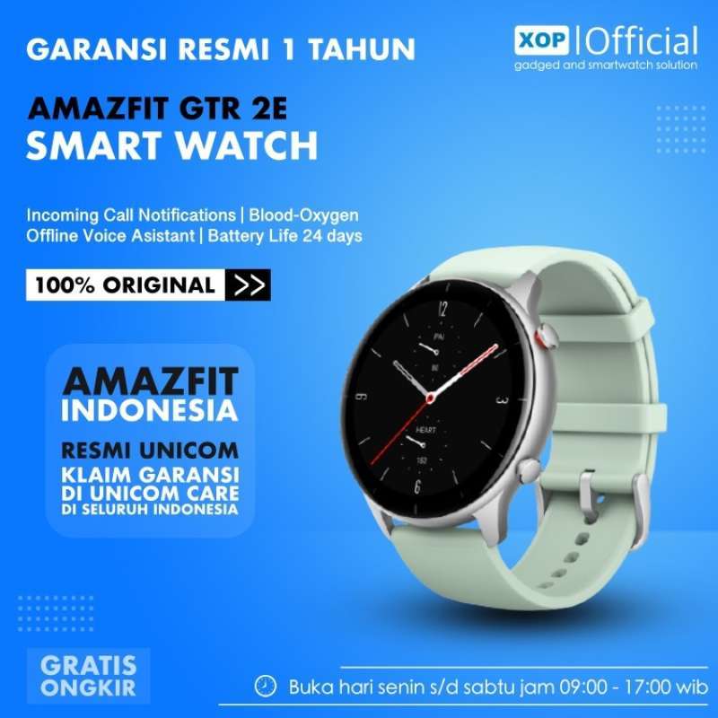 Promo Amazfit GTR 2E Smartwatch Thin and Light Bezel-less Design ...