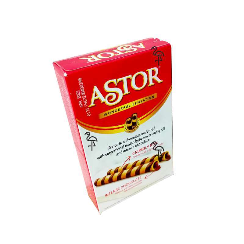 Jual Box Mayora Astor Mini Chocolate Wafer Roll - 40gr di Seller Beuki ...