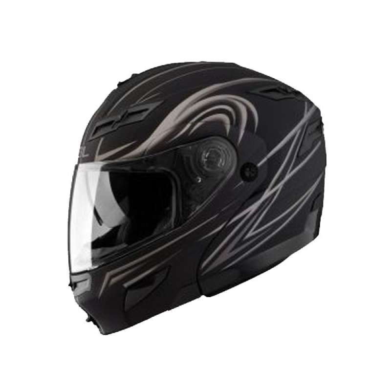 Jual Helmet Motor Cross Modular SM-1 DERK Include Backup Components ...