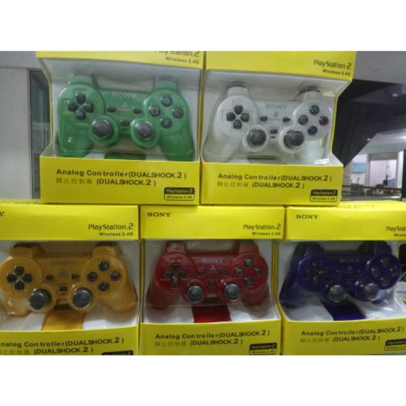 Jual Stick PS2 wireless warna stabilo di Seller Game Nation Official ...