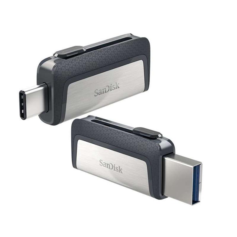 Promo Flashdisk Dual Drive OTG Type C 256GB Sandisk SDDDC2 USB 3.1 ...