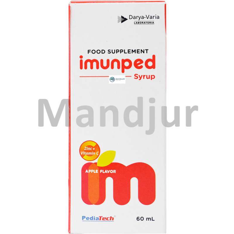 Jual Imunped Sirup 60 Ml - Suplemen Zinc Dan Vitamin C Anak Di Seller ...