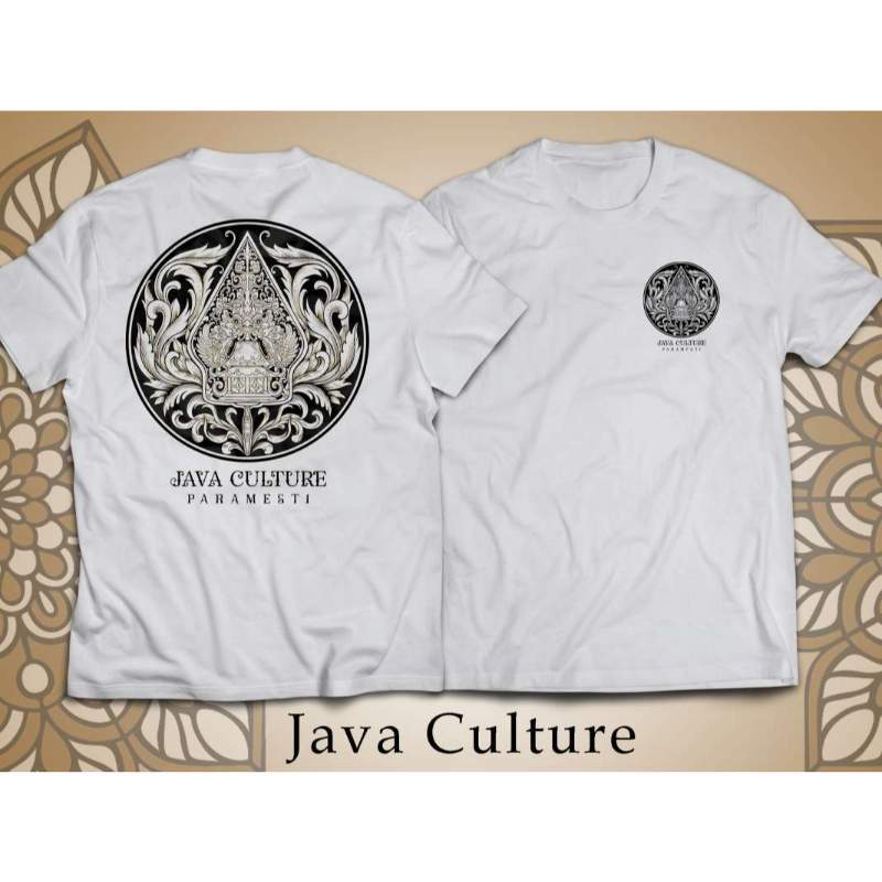 Jual Kaos Wayang Jawa Java Culture - XXXL PUTIH di Seller elya shop ...