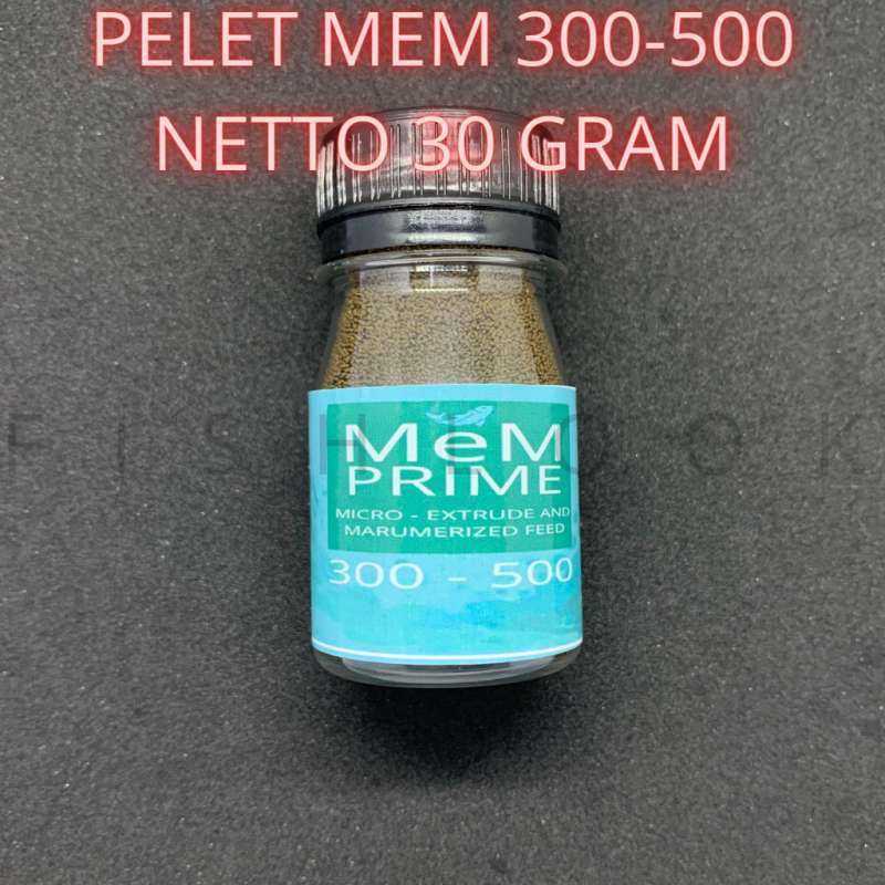 Jual PELET MEM PRIME MICRON 30 GR PAKAN IKAN HIAS CUPANG ISI BERSIH 30 ...