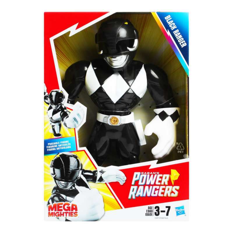 Jual Power Rangers Playskool Super Hero Adventures Mega Mighties Black ...