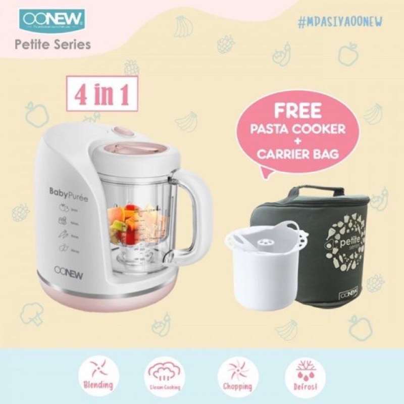 Jual Free Rice Pasta Cooker Tas Oonew Digital Baby Baby Food Processor ...