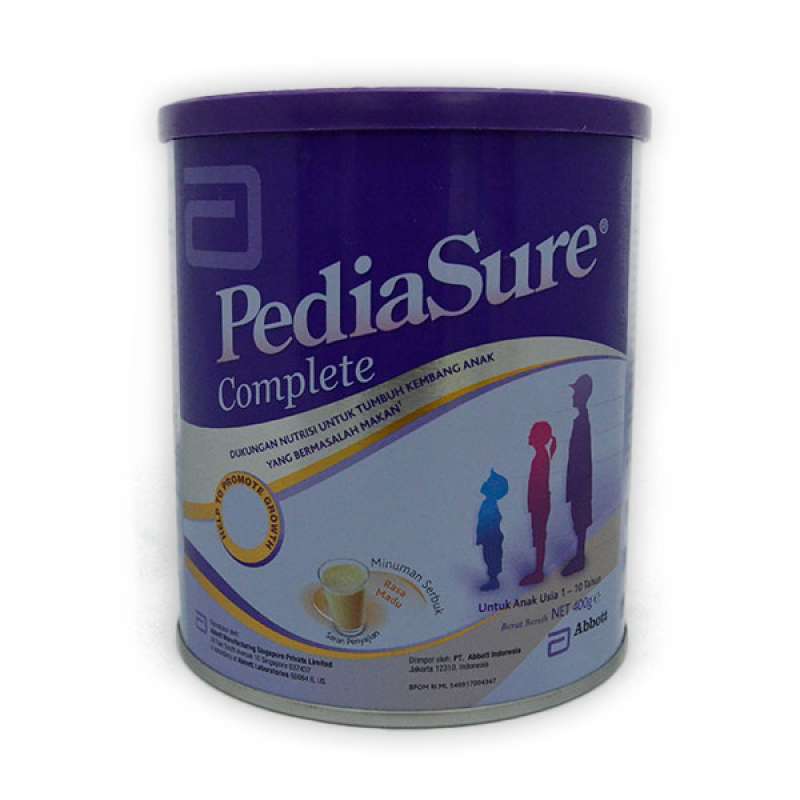 Jual PEDIASURE COMPLETE HONEY TRIPLESURE TIN 400g di Seller Foodmart Keboen Raya - Babakan, Kota ...