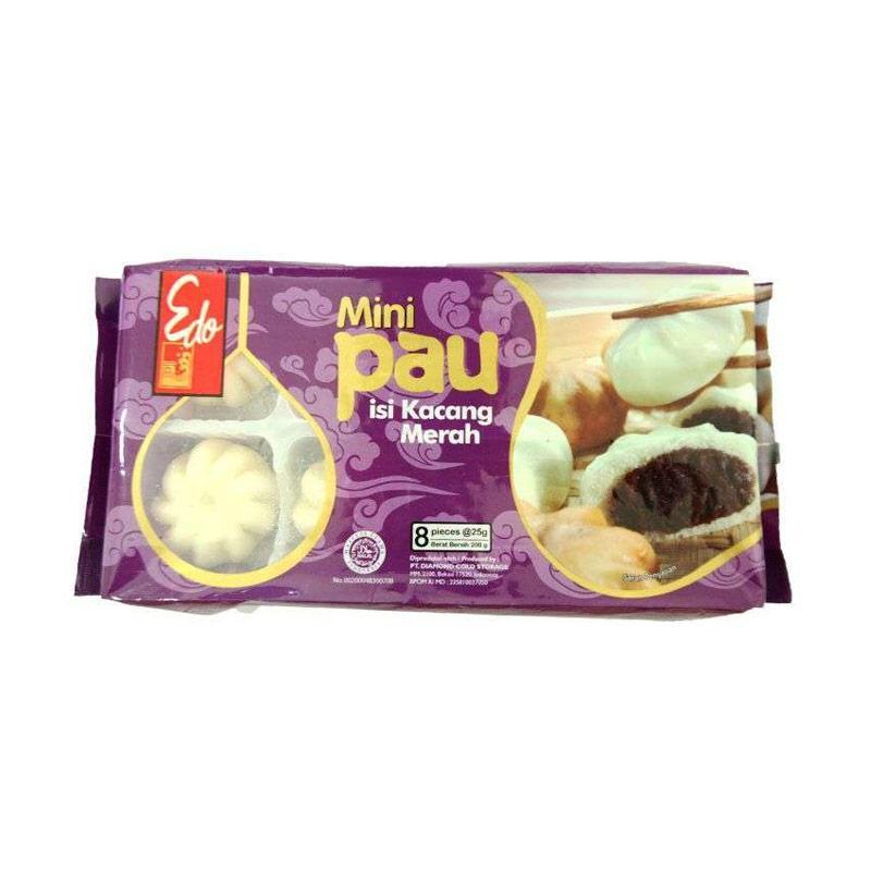 Jual Edo Mini Pau Kacang Merah [200 g] di Seller Baji Pamai Supermarket ...