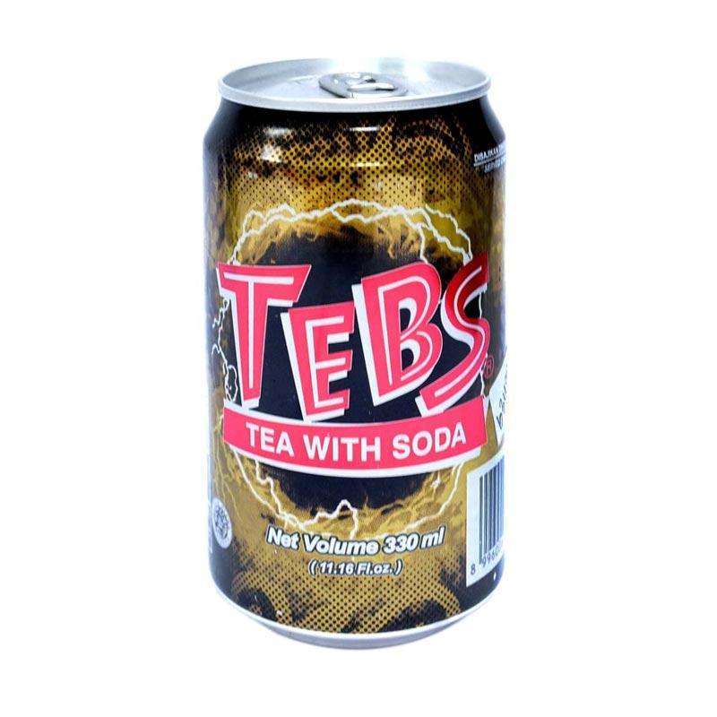 Promo TEBS Sosro Minuman Bersoda [330 mL/ Kemasan Kaleng] Diskon 4% di ...