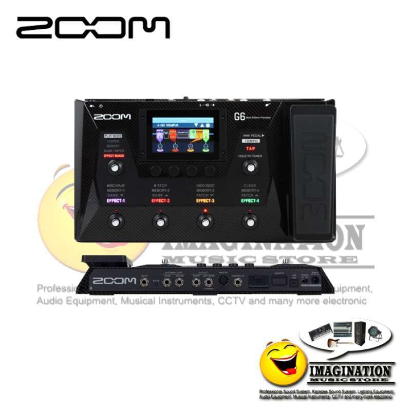 Jual Zoom G6 Multi-effects Processor Di Seller Imagination Music Store ...