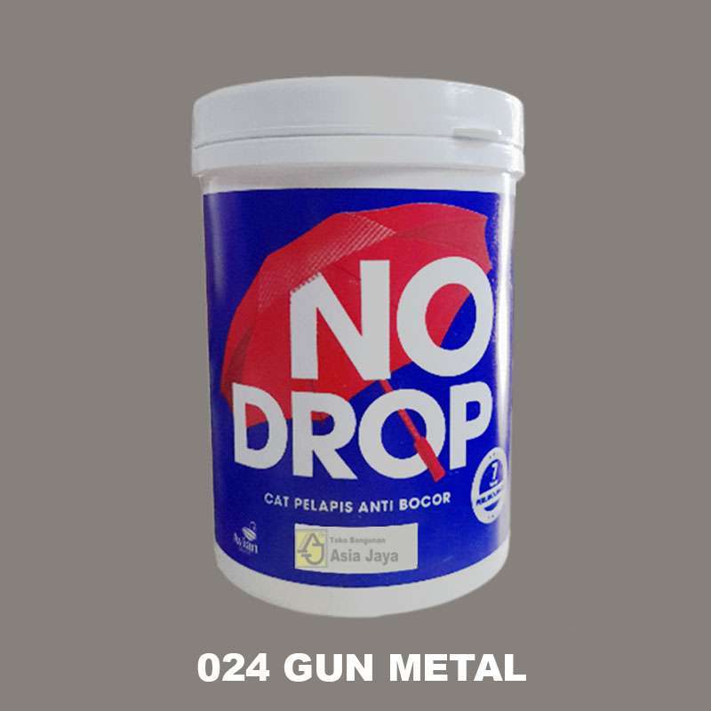 Promo NO DROP 024 Cat Pelapis Anti Bocor - Gun Metal [1 kg] Diskon 7% ...