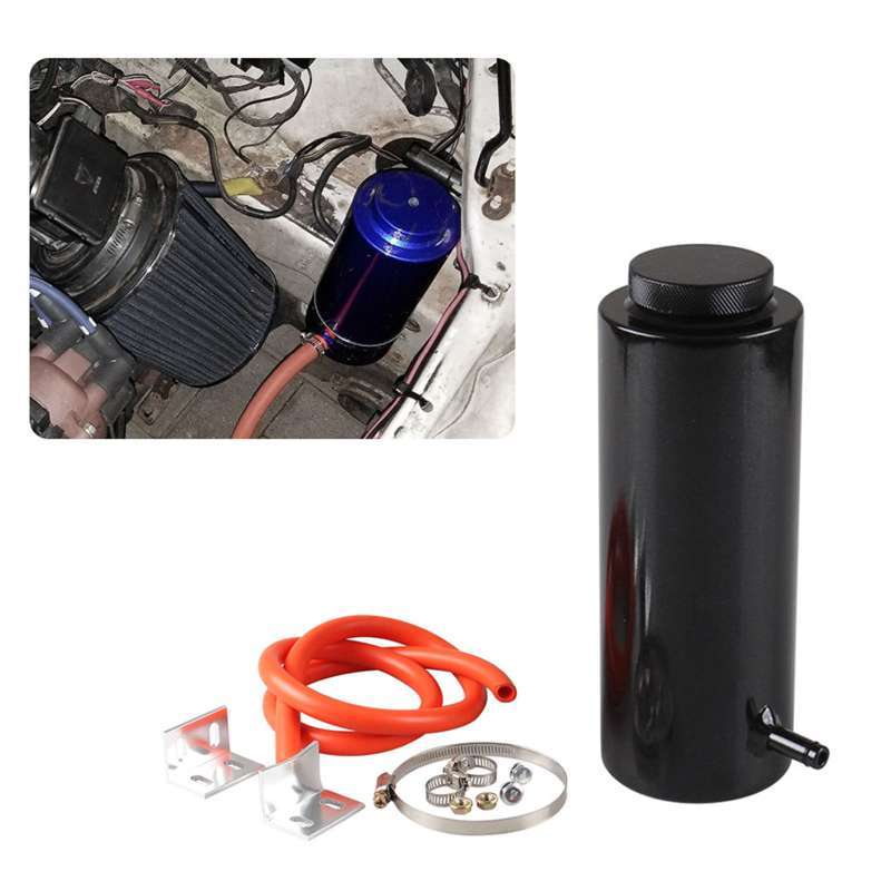Jual Universal Car Radiator Coolant Oil Catch Can Overflow Catch Tank ...