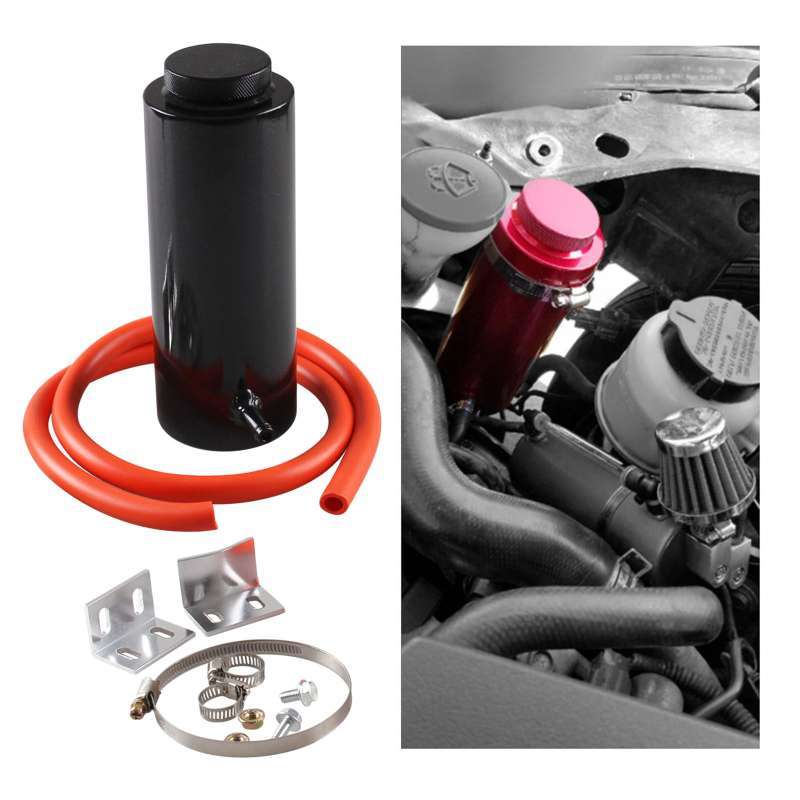 Jual Universal Car Radiator Coolant Oil Catch Can Overflow Catch Tank ...