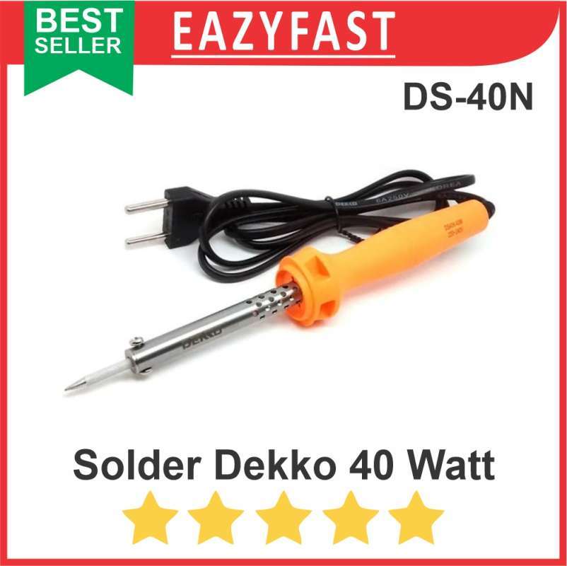 Promo Solder Dekko 40w 40 Watt DS-40N Original Soldering Iron Deko ...