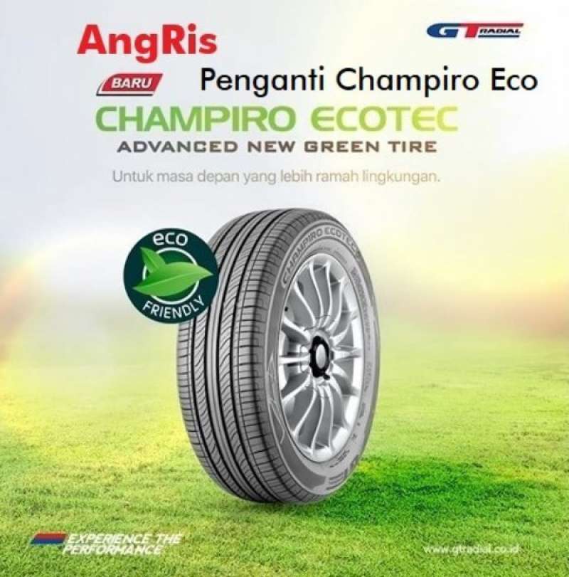 Jual Gt Radial Champiro Eco 185/65 R15 Tahun 2021 - Ban Mobil Tubeless ...