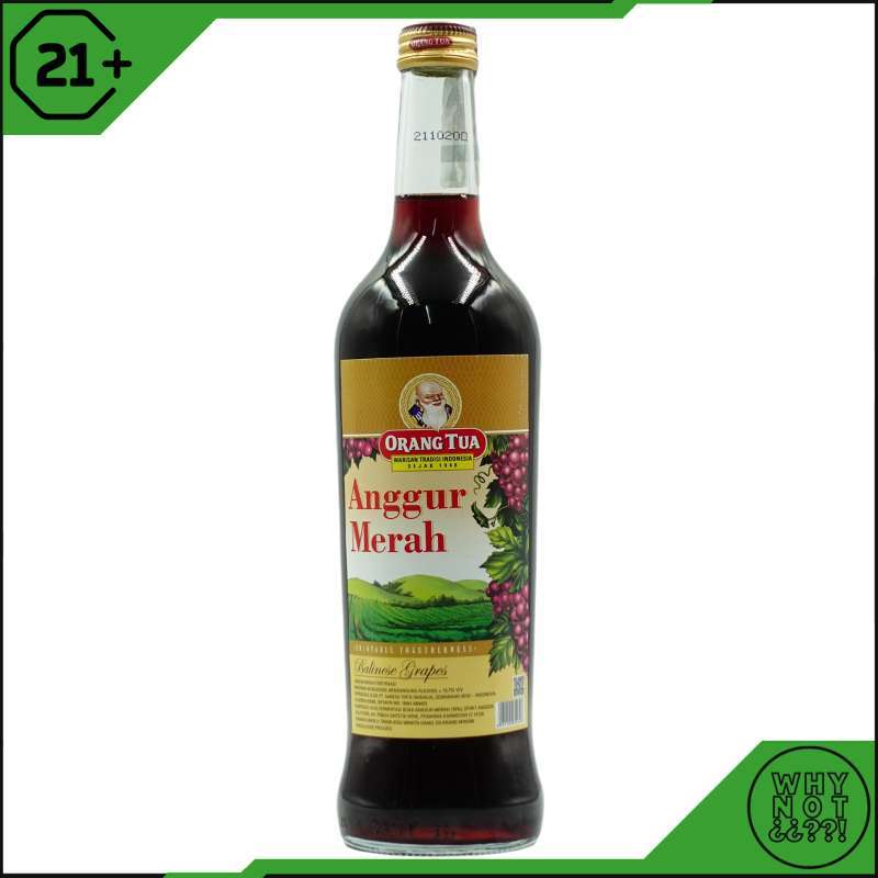 Jual Anggur Merah Orang Tua Gold Large 600ml di Seller Whynot Braga ...