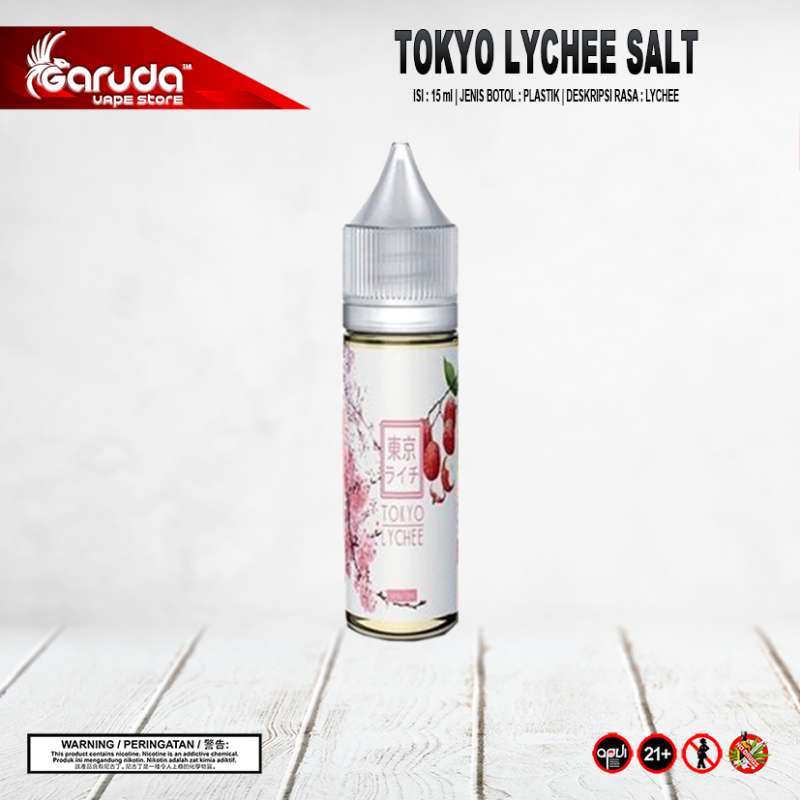 Jual Liquid Saltnic Tokyo Lychee Public 15ml Bercukai di Seller Garuda ...