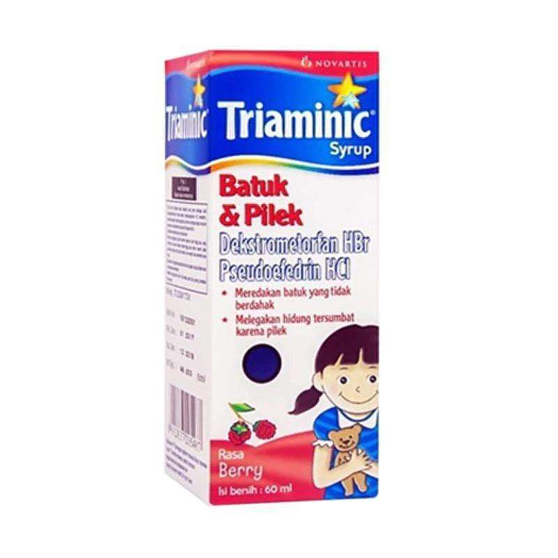 Jual TRIAMINIC Obat Batuk dan Pilek [60 mL] di Seller Mose Mart Kediri ...