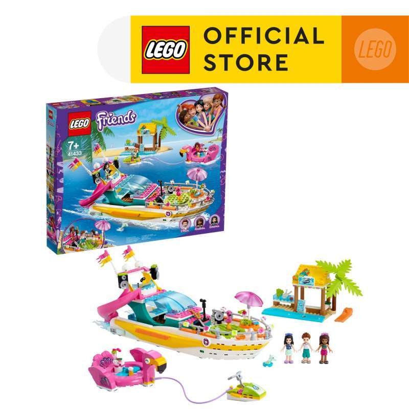 Promo Lego®️ Lego Friends 41433 Party Boat (640 Pieces) Diskon 10% Di ...