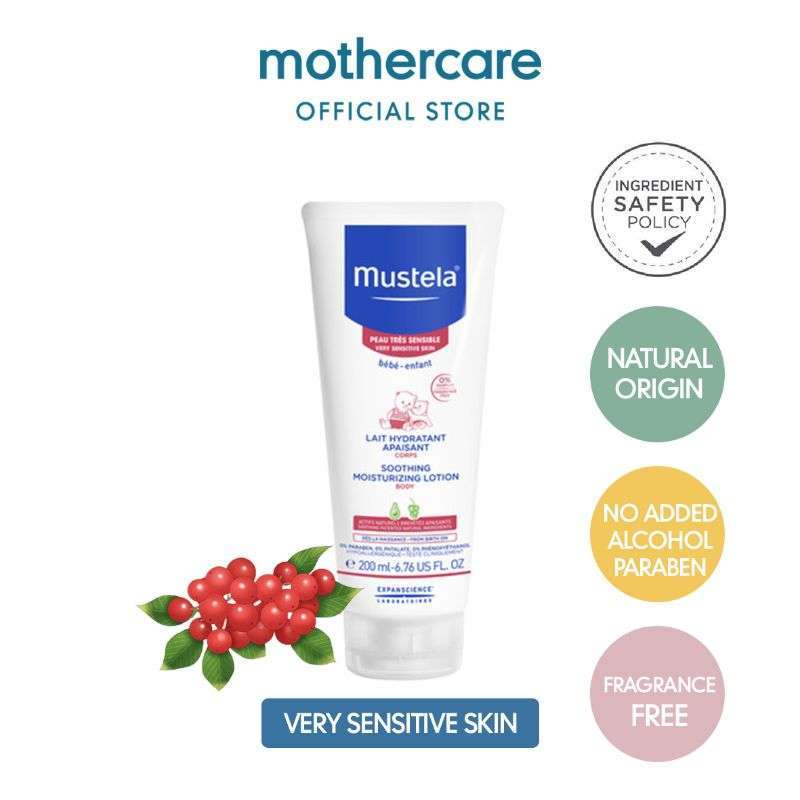 Promo Mustela Soothing Moisturizing Lotion for Very Sensitive Skin ...