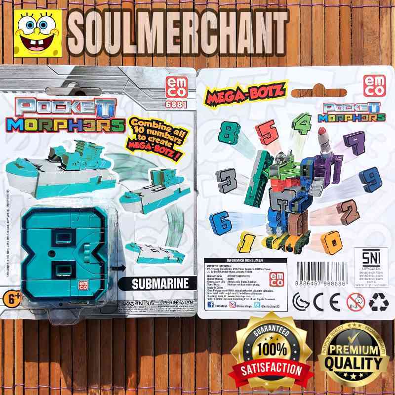 Jual Emco Transformers Pocket Morpher Morphers Number 8 di Seller ...