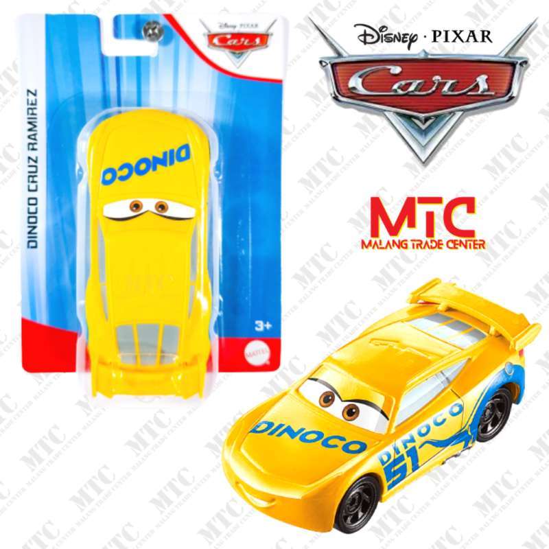 Jual Disney Pixar Cars Dinoco Cruz Ramirez Original Mattel di Seller ...
