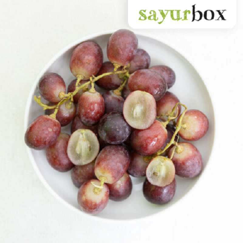 Jual Anggur Merah Impor Impor 500 gram Sayurbox - JKT Halal di Seller ...