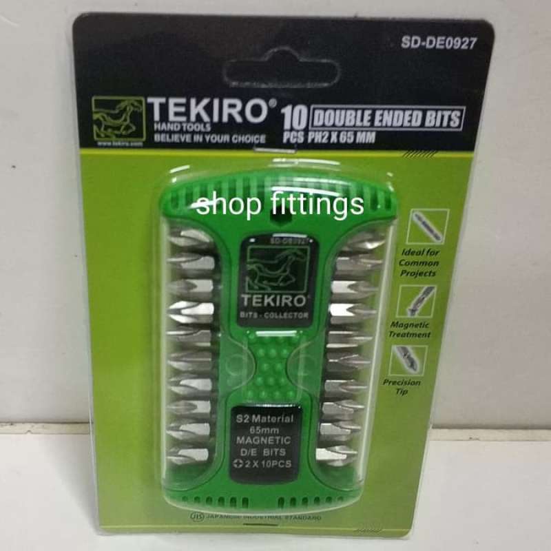Jual Tekiro Screwdriver Bit Plus + Ph 2 X 65 Mm Mata Bor Obeng Sd-de ...