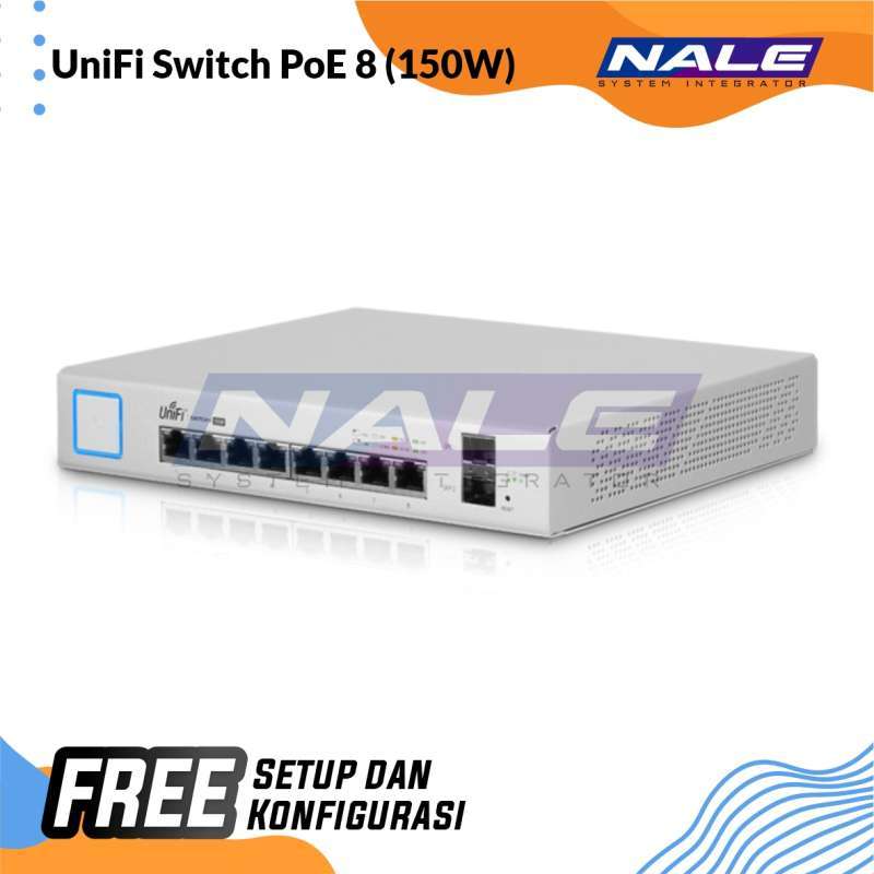 Jual Ubiquiti UniFi Switch PoE 8 (150W) di Seller PT Nale System ...