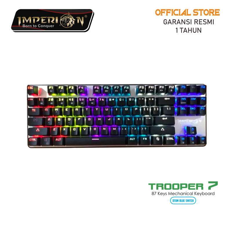Promo Keyboard Gaming Imperion Trooper 7 Kg-m07f Mechanical, Rgb Diskon ...