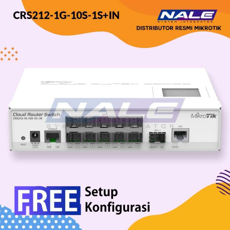Jual Mikrotik Crs212-1g-10s-1s+in Di Seller Pt Nale System Integrator ...