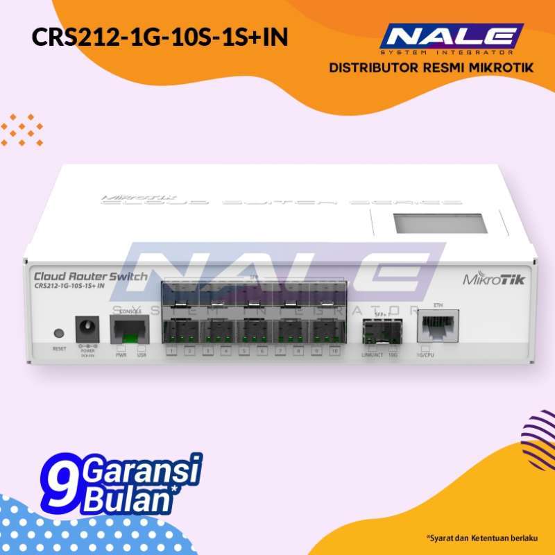 Jual Mikrotik Crs212-1g-10s-1s+in Di Seller Pt Nale System Integrator ...