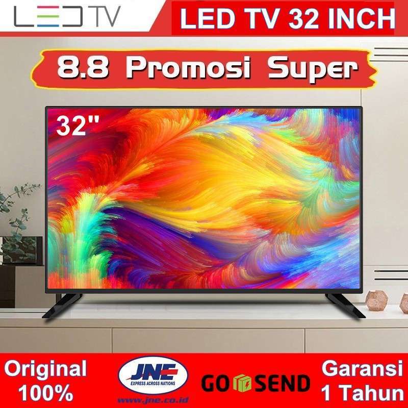 Jual Led Tv 32 Inch Gambar Full Hd Support Usb Kabel Hdmi Bisa Buat ...