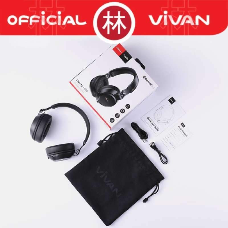 Promo Vivan H100 Wireless Headphone Liberty Dual Eq Mode Bluetooth 5.0 ...