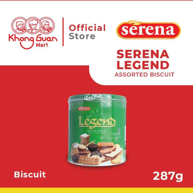 Jual SERENA ASS BISC LEGEND BULAT 287 GR di Seller Khong Guan Mart ...