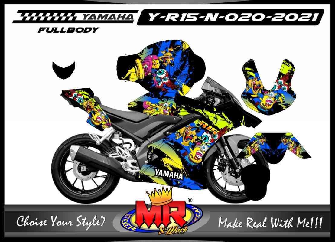 Promo Stiker Decal Motor Yamaha R15 New FullBody Racing Motor Sport ...